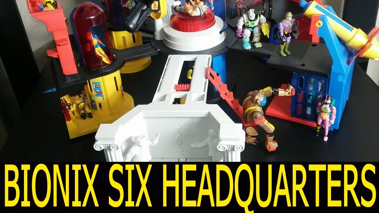 RETRO-WED: BIONIC SIX HEADQUARTERS PLAYSET THE SECRET LABORATORY - YouTube
