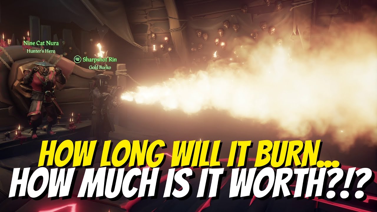 How Long Does An Ashen Skull Burn | Sea of Thieves | What is it Worth ...