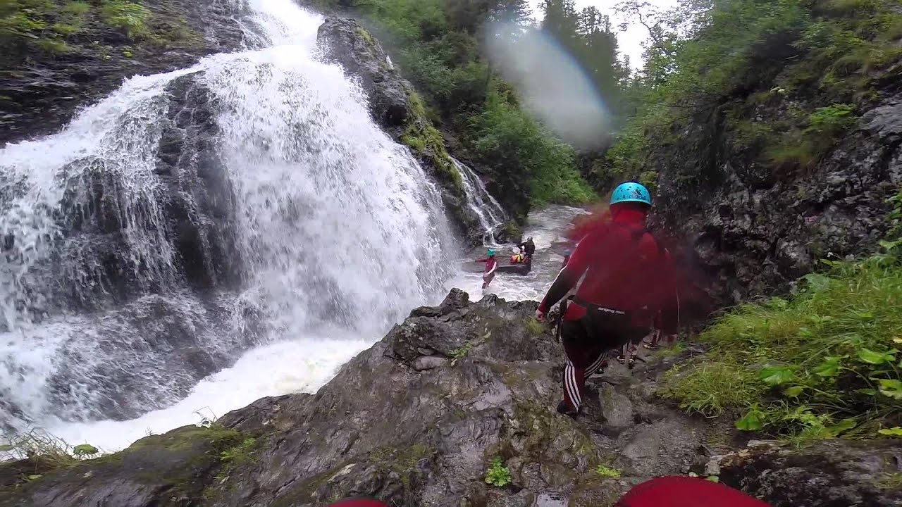Area 47 - Canyoning College 08/2014 Ötztal - YouTube