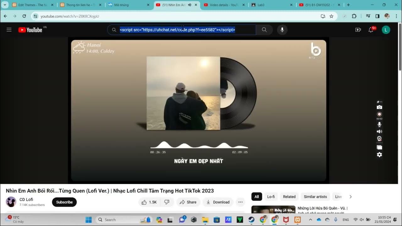 B1-DM19202 - Web2- Lab3.4 - PH22868 - Lê Minh Hiếu - YouTube