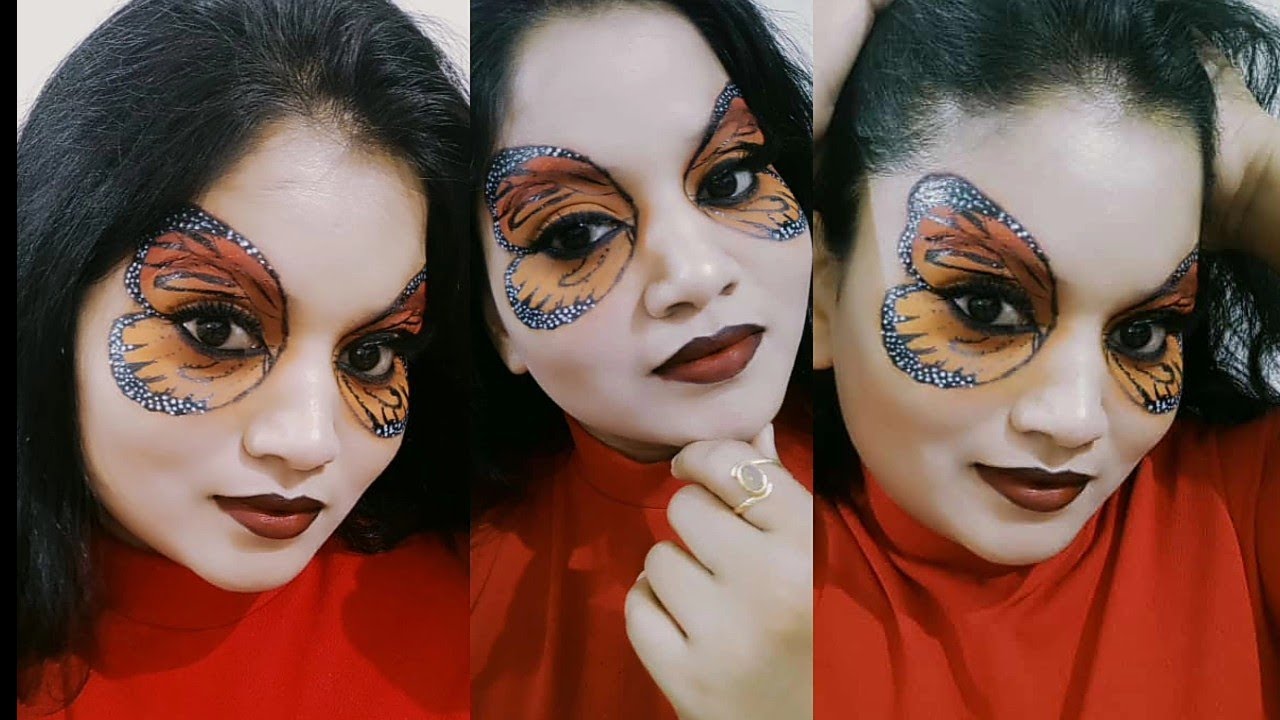 Butterfly Makeup Tutorial. - YouTube