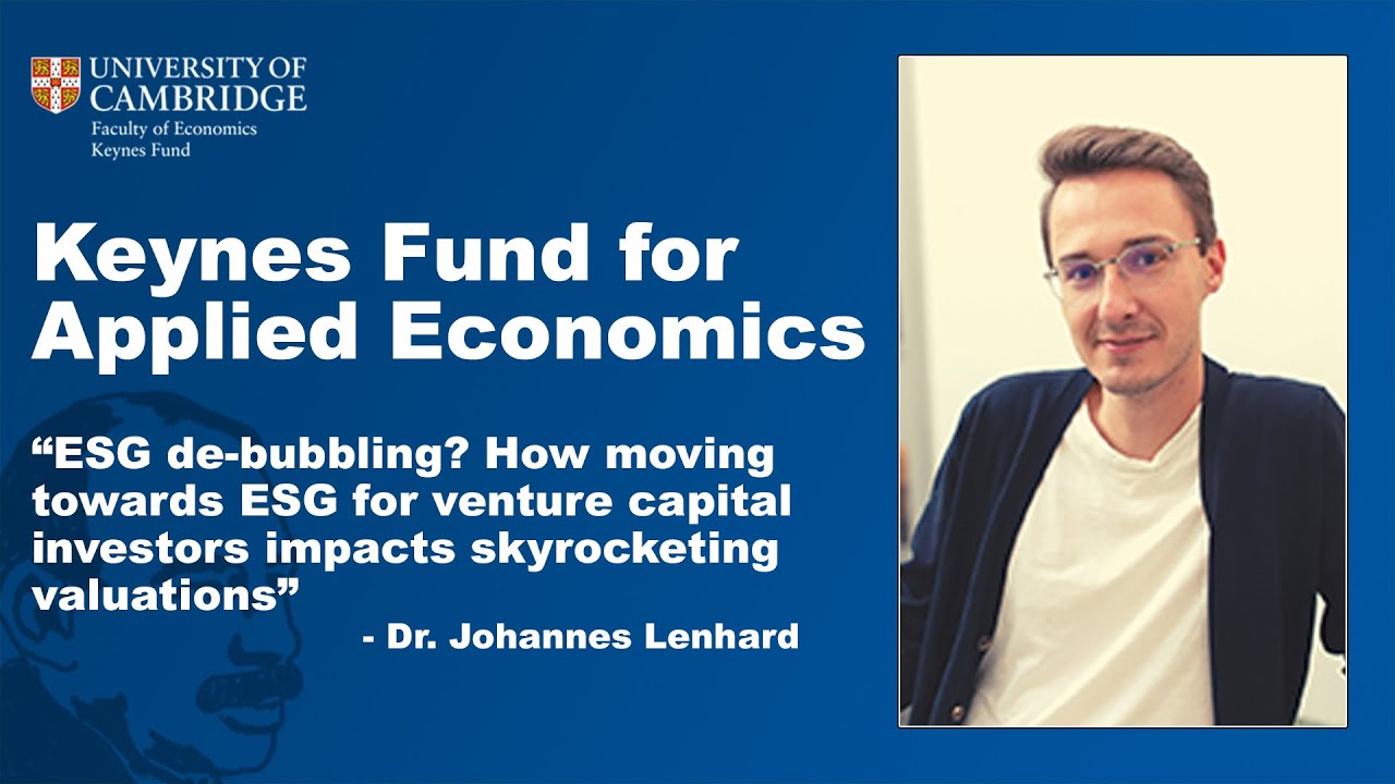 Keynes Fund Economic Research – ESG de-bubbling? The impact on venture capital investors – J ...
