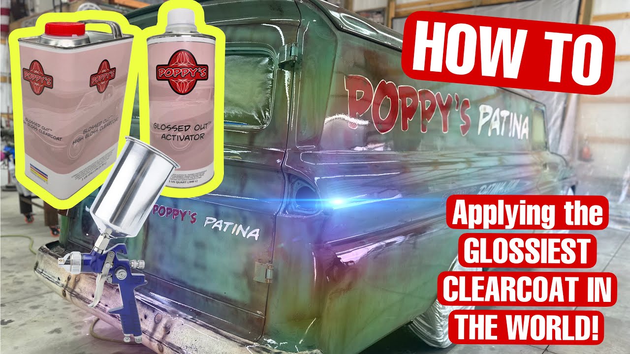 How to Apply Poppy's "Glossed Out" Clear Coat (HVLP Spray Application ...