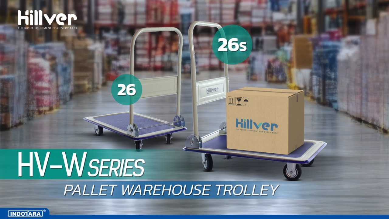 TROLI GUDANG RECCOMMENDED HILLVER PALLET WAREHOUSE TROLLEY HV-W-26 DAN ...