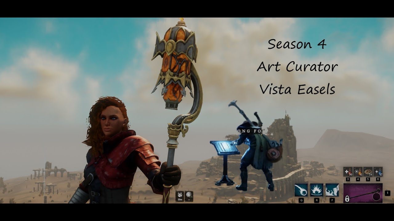 New World - Season 4 - Art Curator - Vista Easels - YouTube