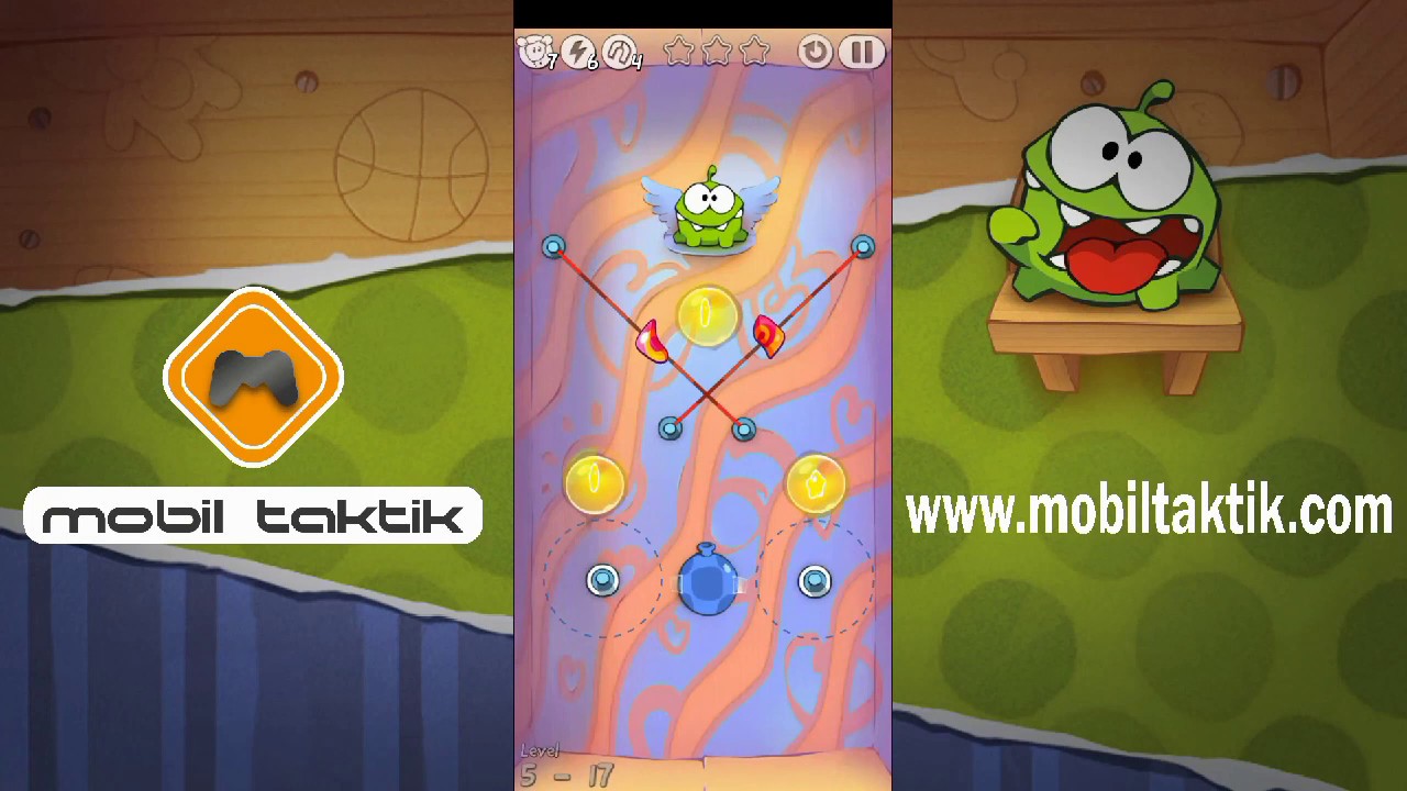 Cut The Rope Season 1 Valentine's Box Level 17 - Cut The Rope Bölüm 5 ...