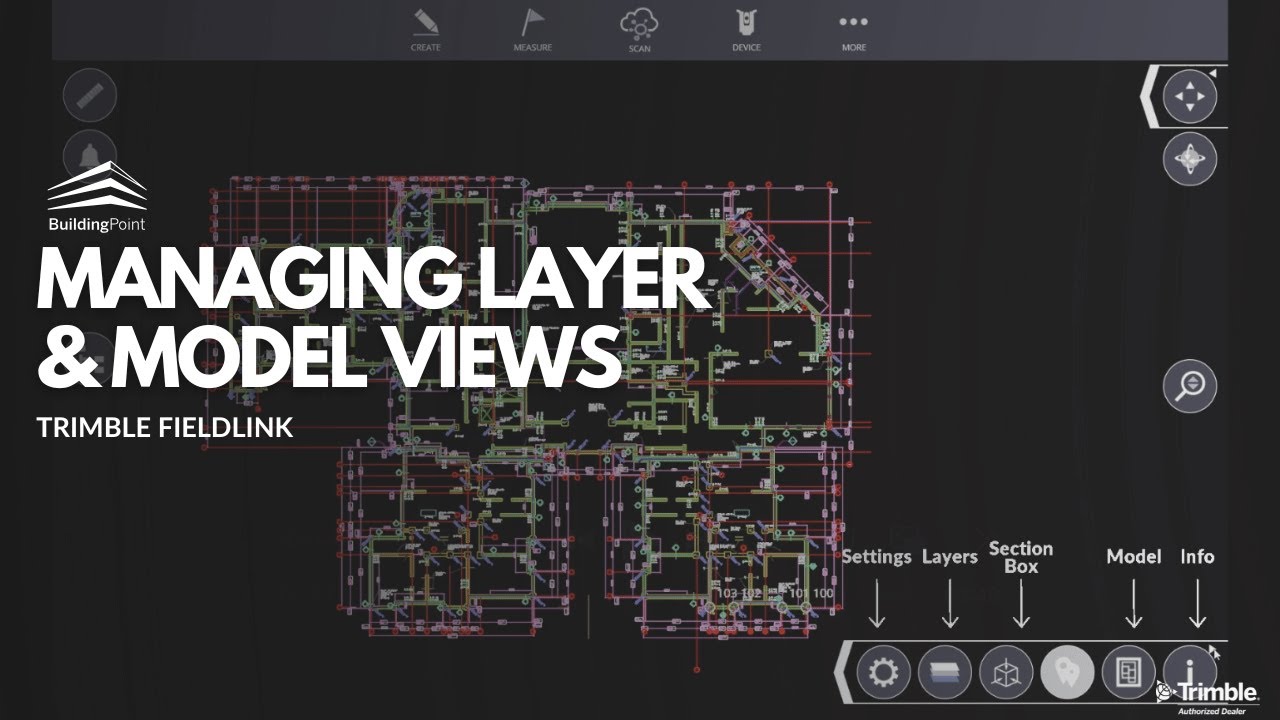 Managing Layer and Model Views - Trimble FieldLink - YouTube