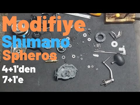 Shimano Spheros Rulman Ekleme | fishing Reel Tuning