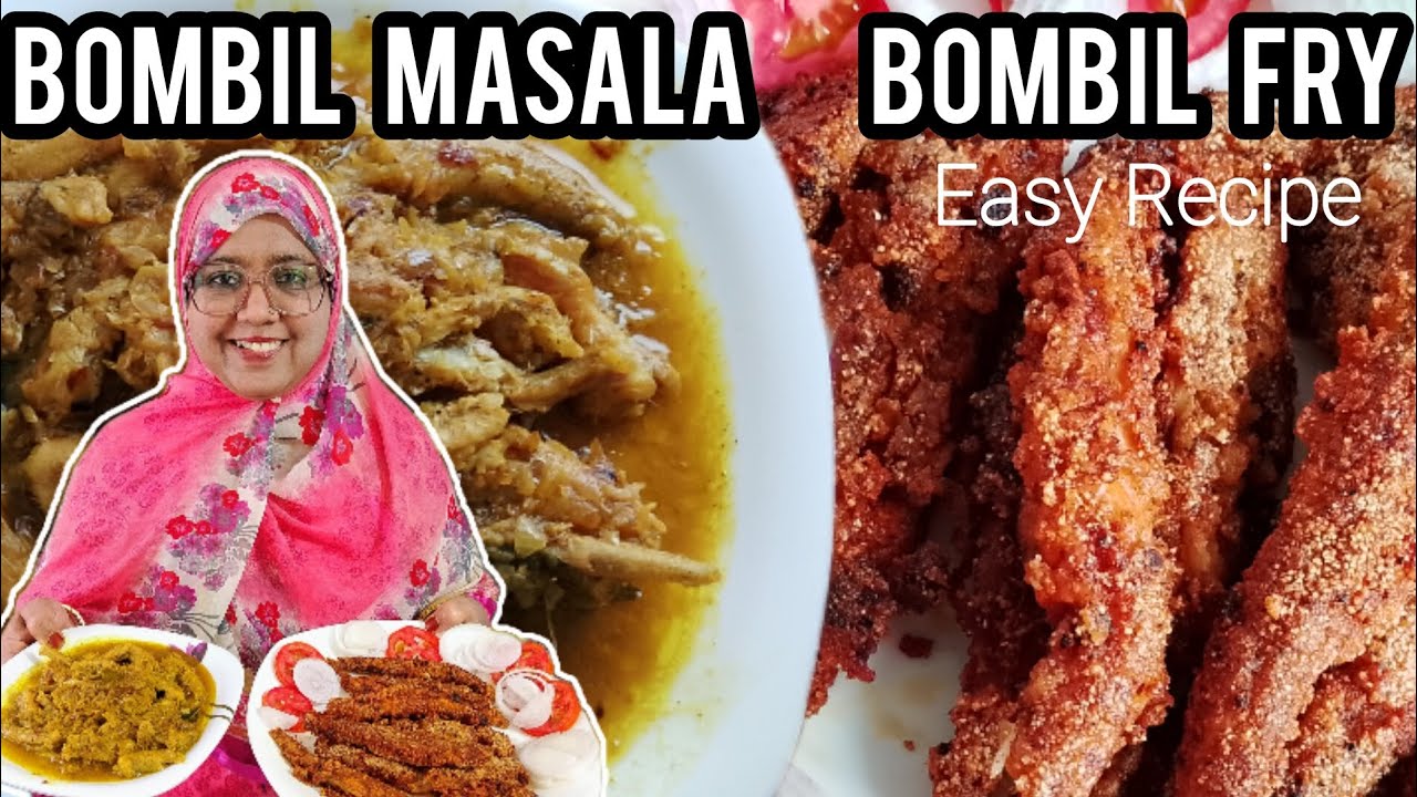 Bombil Masala & Bombil Fry - Easy Recipe - MINAZ SHAIKH RECIPES #fish # ...