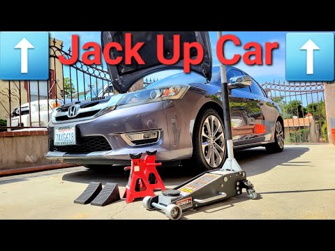 How-to: Lift Car Safely from FRONT
