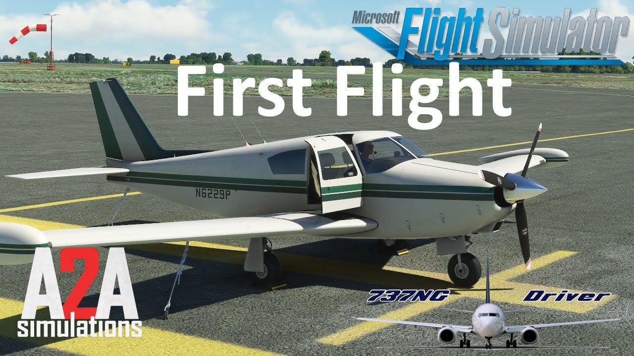 The AMAZING new GA aircraft | Let's check out the A2A Piper Comanche ...