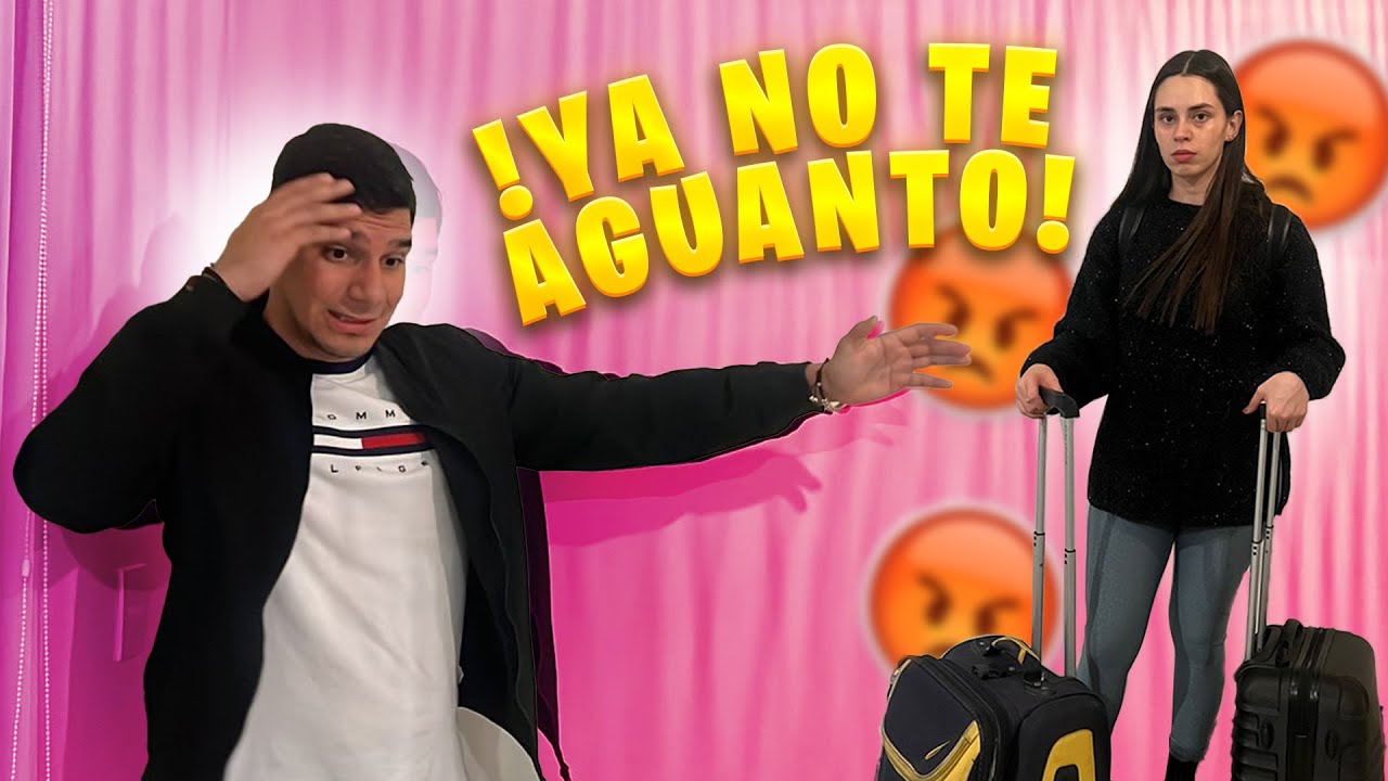 HACIENDO ENOJAR A MI NOVIA POR 24 HORAS *se quiere ir de la casa ...