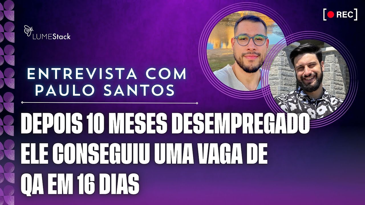 Após 10 meses desempregado, conseguiu uma vaga de QA em 16 dias 💻🤯| Aquecimento🔥Jornada do QA ...