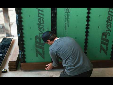 Siding: Click in Kebony Cladding: installation method with grad mini rail system
