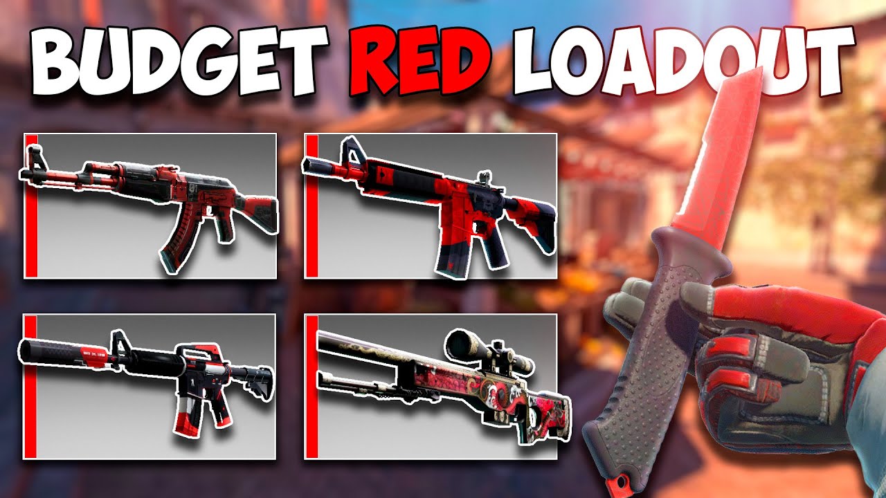 Best Budget Red Themed Inventory! - YouTube