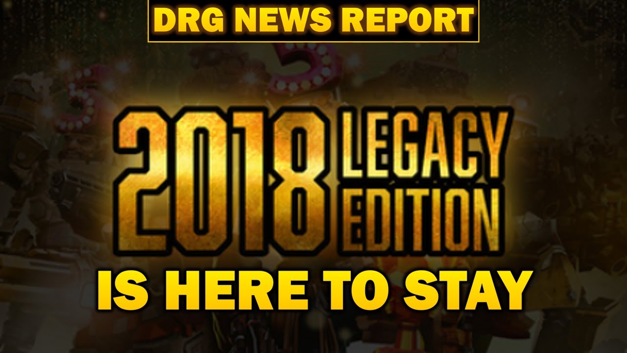DRG Legacy Is here to stay! - DRG NEWS 23/03/2023 - YouTube