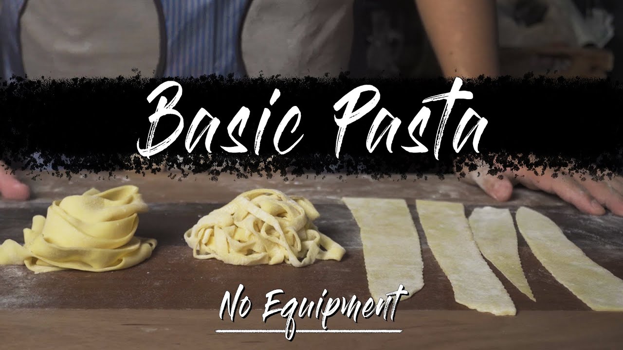 Pasta Basics | No Special Equipment Needed | 4 Basic Ingredient | Rovi ...
