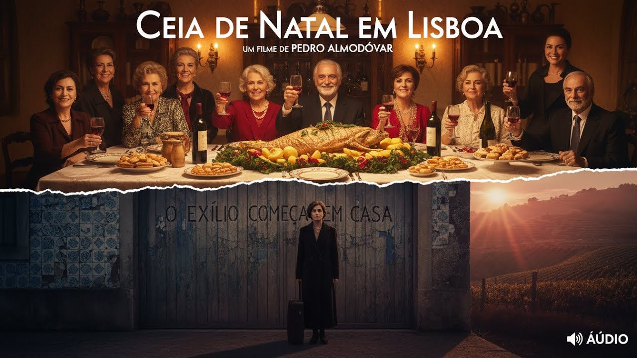 O LUGAR LÁ FORA, No jantar de Natal, a minha mãe apontou para a garagem ...