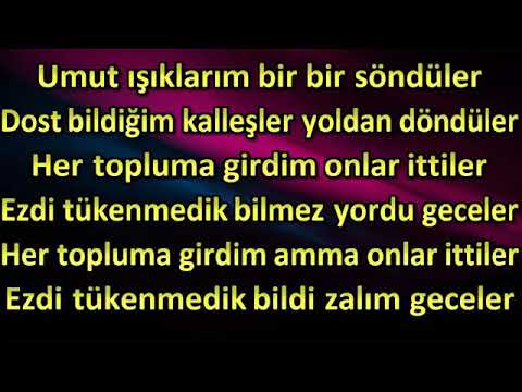Karaoke - Fatih Bulut - Çok Sevdim Yalan oldu