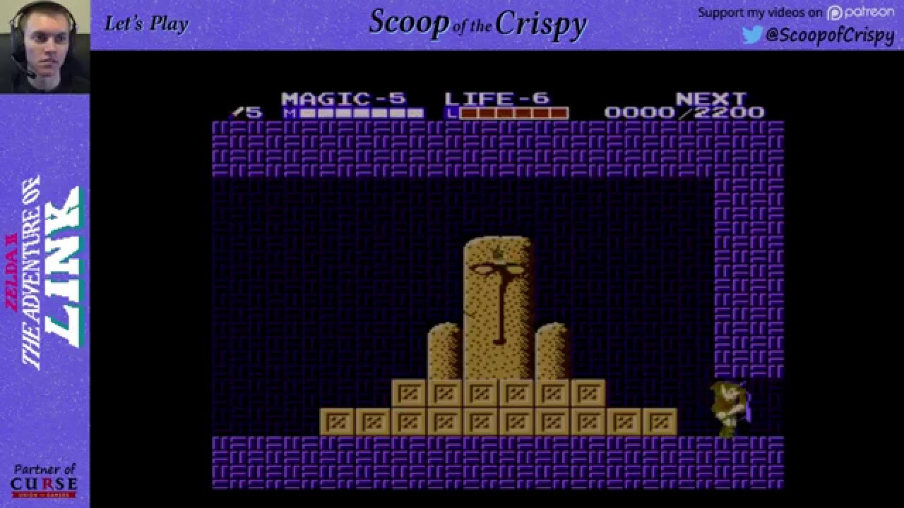 Zelda II: Adventure of Link - 15 - Maze Island Palace - NES Let's Play ...