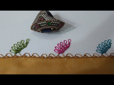 Yeni İğne Oyası  Yaprak Modeli