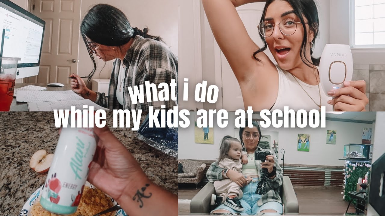 What i do while my kids are at school | Stay at home mom - YouTube