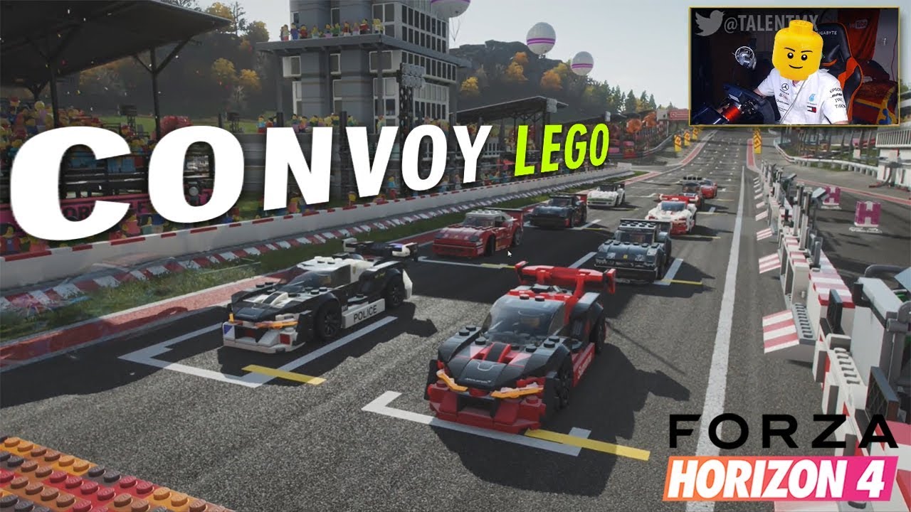 Convoy de Legos, Carrera FAIL de Nascar, concurso de saltos mortales y ...