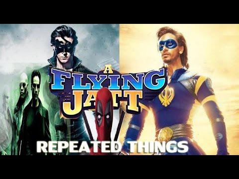 Copied scenes |A flying jatt movie review|Repeated stuffs from ...
