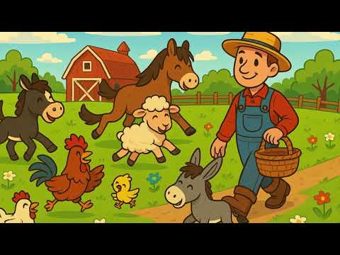 “Çiftçi Hasan’ın Bereketli Çiftliği 🐄🐔  Çocuklar İçin Eğitici Masal”
