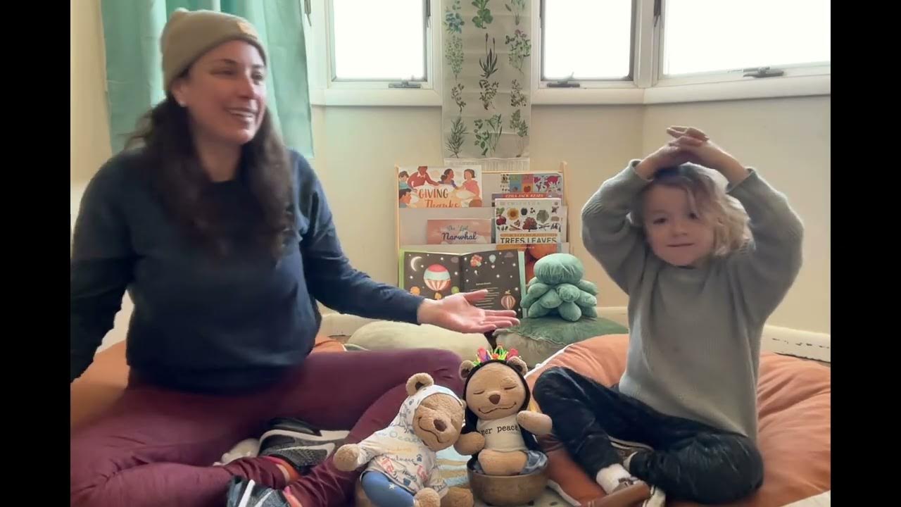 Hot Air Balloon Breath for Kids - MINDFUL MINUTE - YouTube