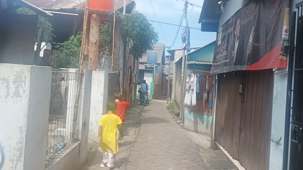 Gang / Jalan Kecil Haji Lancong & Gang Haji Yusup Peninggilan Ciledug ...