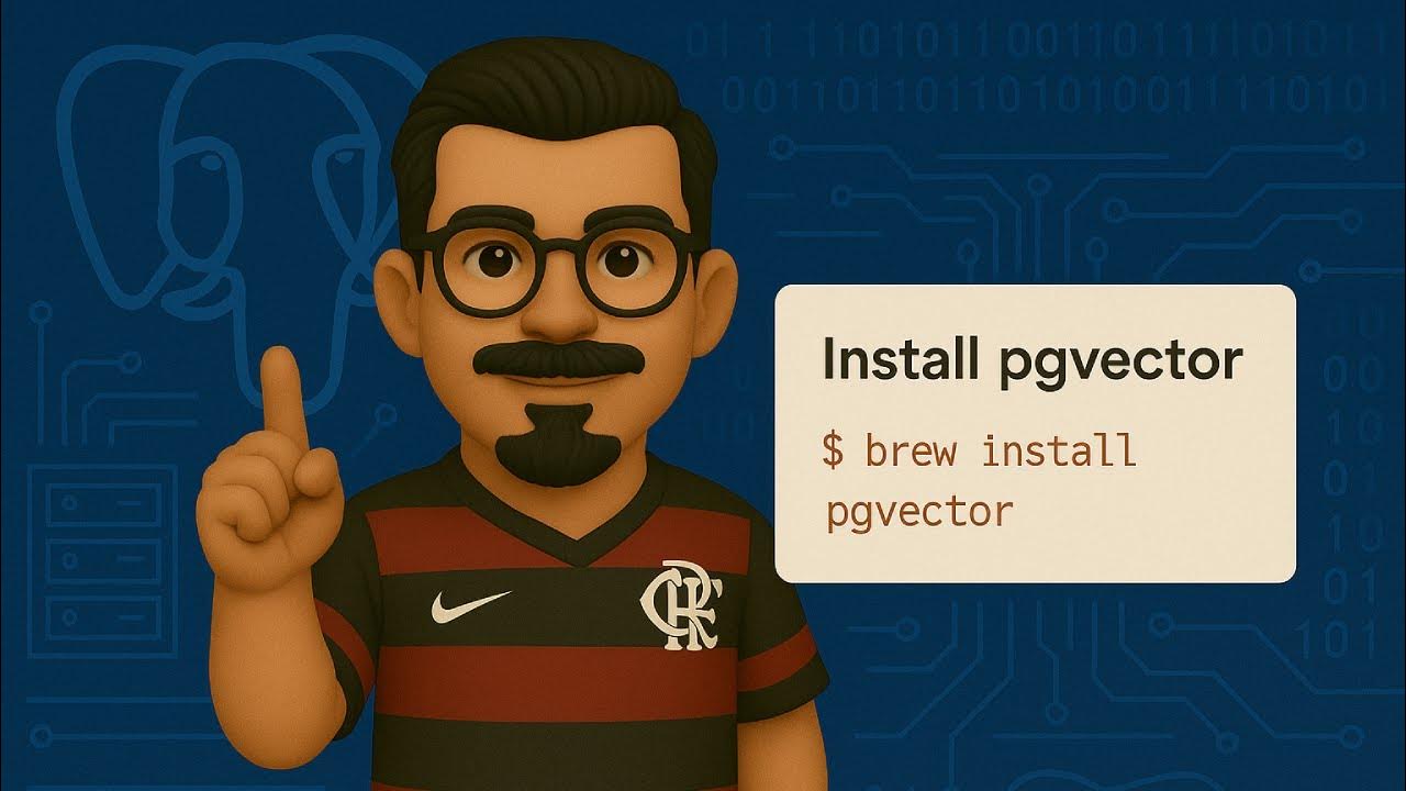 Como baixar o postgres vetorial - YouTube