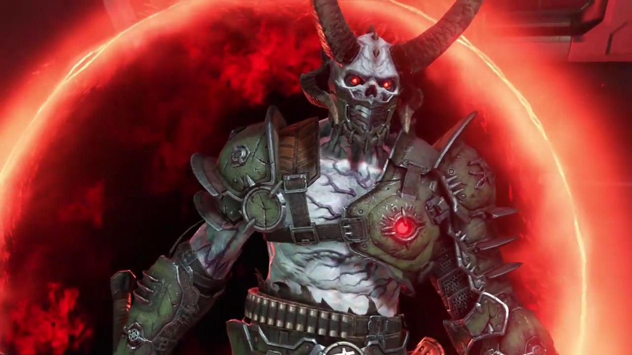 DOOM Eternal - The Marauder and Zombie Doom Slayer Skin - YouTube