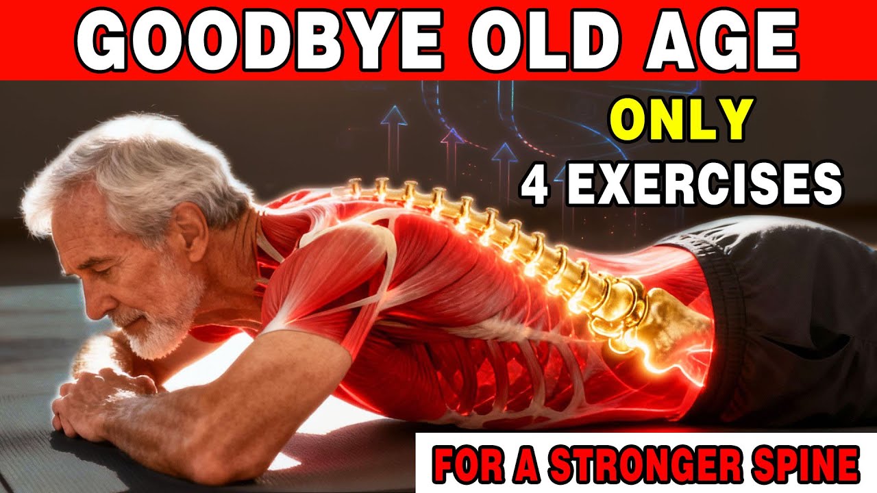 Over 50? The ONLY 4 Exercises You Need To Fix Low Back Pain | Senior ...