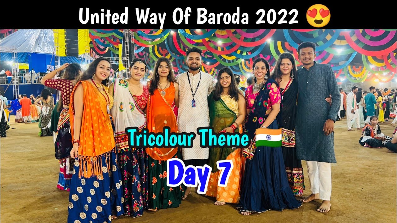 United Way Of Baroda 2022 | Day 7 | Garba Mahotsav 2022 - YouTube