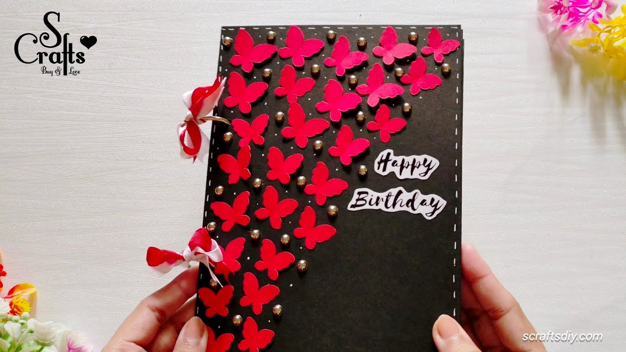 Birthday Scrapbook | greeting card ideas | Scrapbook card making ideas ...