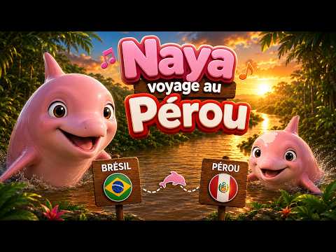 Naya voyage au Pérou 🇵🇪🐬 | Chanson pour enfants | Amazoo TV
