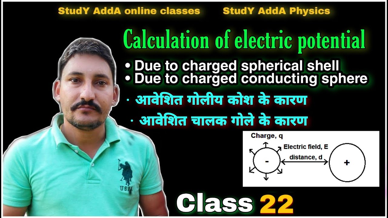 Calculation Of Electric Potential || Class 12 Physics chapter 1 ...