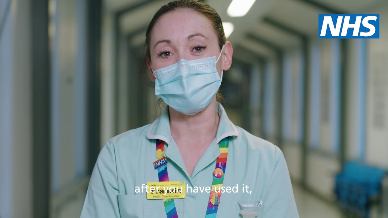 NHS England Christmas Social Distance Message - YouTube