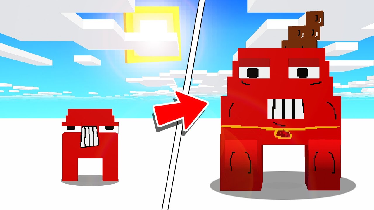 🅰 ASÍ EVOLUCIONA LA LETRA "A" 💪 Alphabet Lore en Minecraft - YouTube