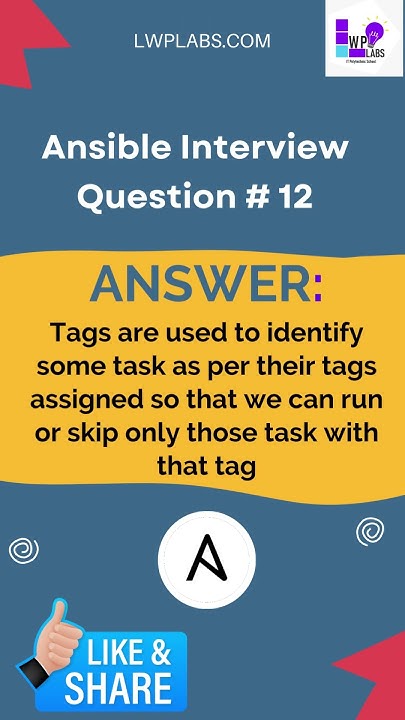 Ansible Q&A - #part12 #ansibleinterviewquestions #lwplabs #realtimeprojects #devopstutorial # ...