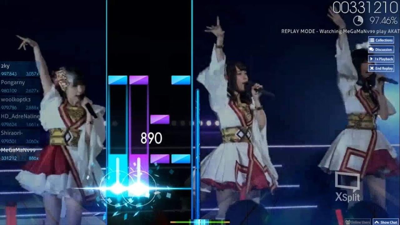 Osu!mania | AKATSUKI - Hang out!!! [With concert video] [NO MISS ...