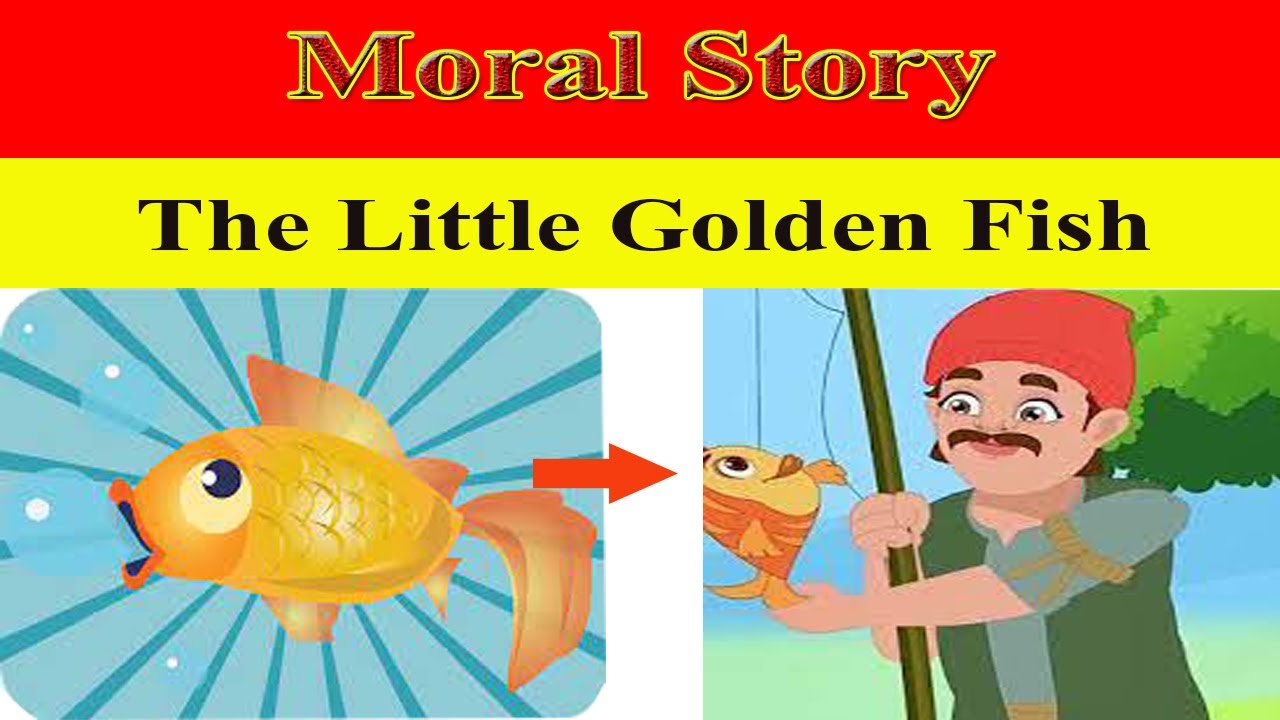 Short Story in English - The Little Golden Fish | Moral Story for ...