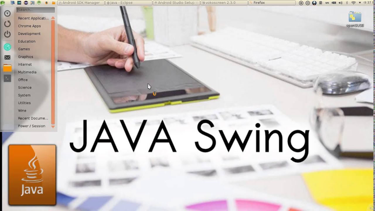 2 JAVA Swing GUI Swing & AWT واجهة الرسومية جافا - YouTube