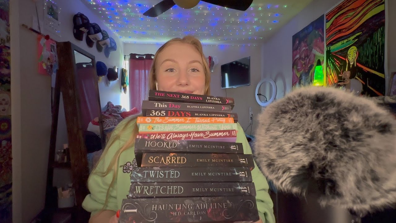 ASMR | Book Haul/Collection 2024 - YouTube