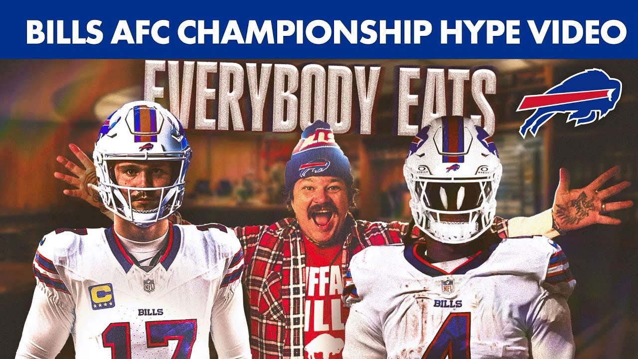 Matty Matheson: EVERYBODY EATS!!! | Buffalo Bills AFC Championship Matchup Hype Video! - YouTube