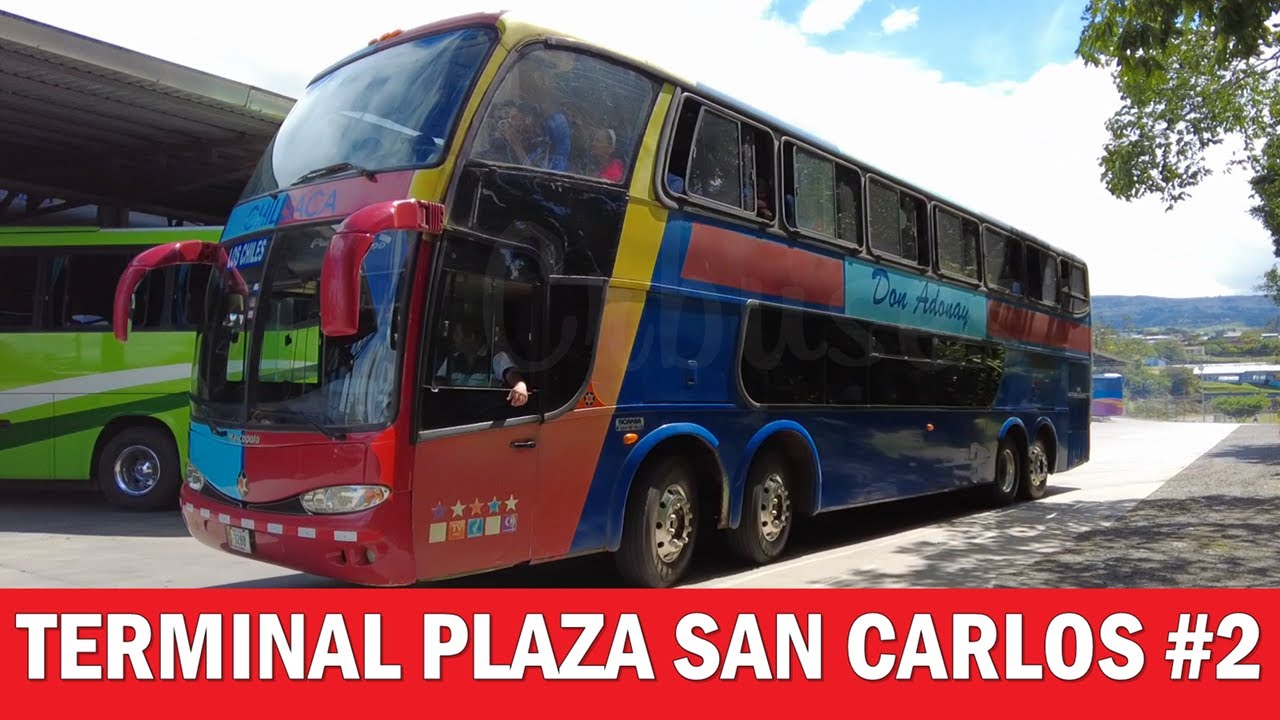 Movimiento de autobuses #26 - Terminal Plaza San Carlos #2 - YouTube