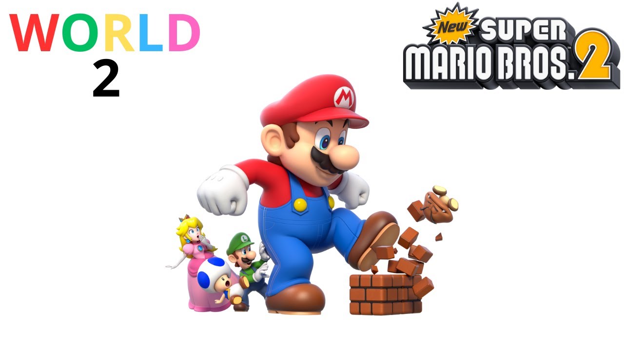 New Super Mario Bros 2 PC - Walkthrough World 2 | Nintendo 3DS Games ...
