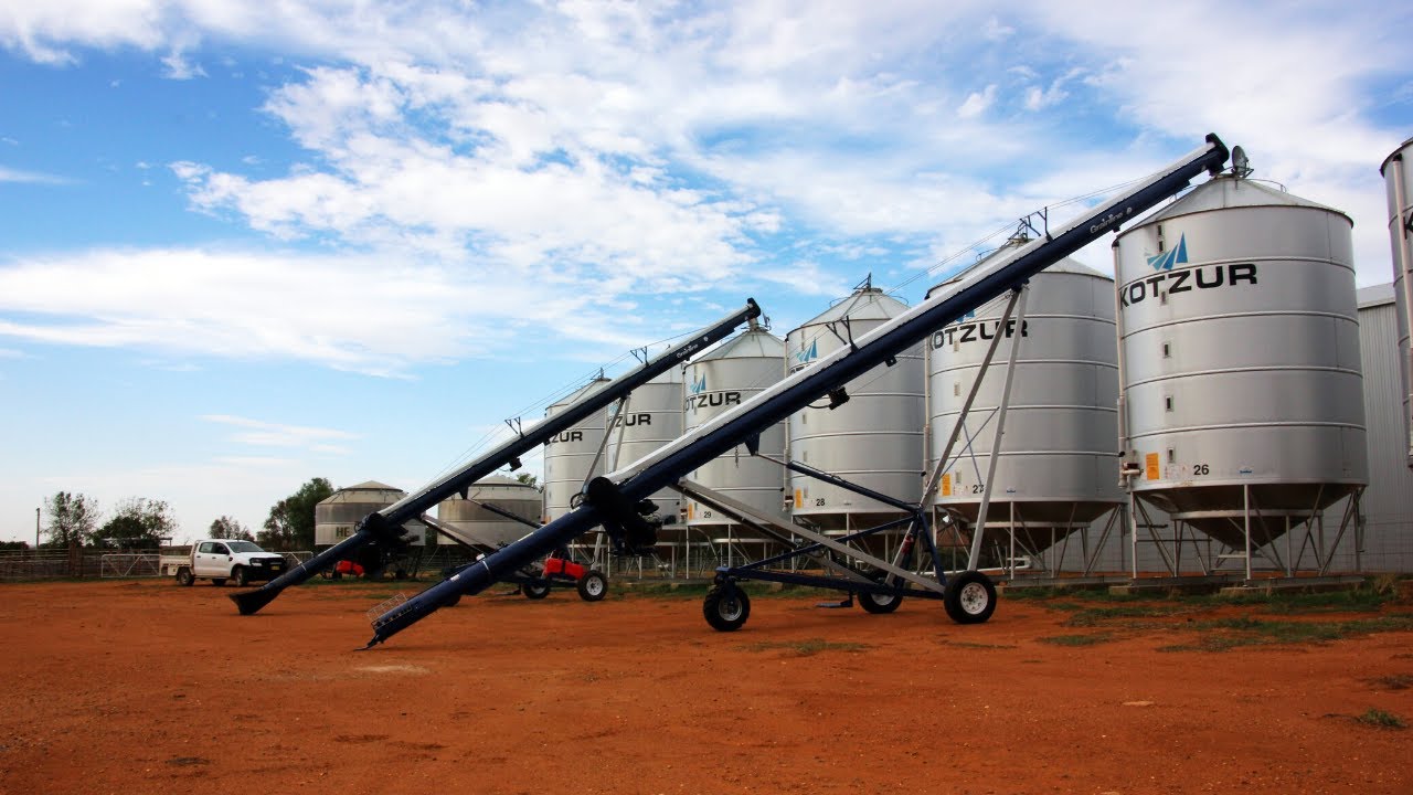 Grainline Transportable Augers - YouTube