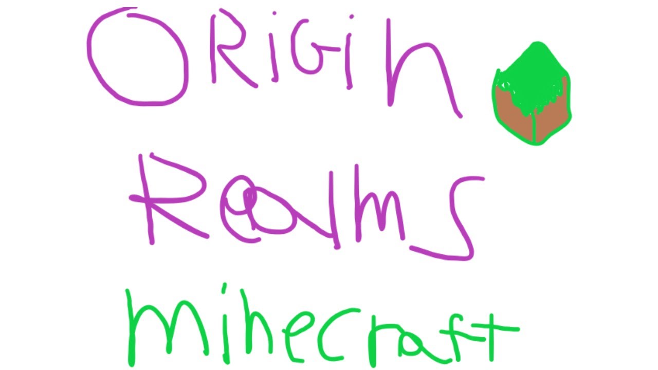 Building a base Minecraft Origin Realms - YouTube
